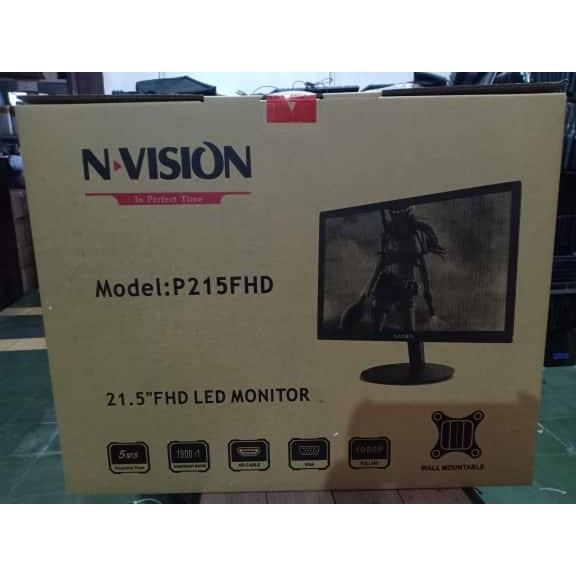 NVISION IP22V1 IPS FRAMELESS 22 INC 1920×1080 FHD VGA/ HDMI/ DC 12V ...