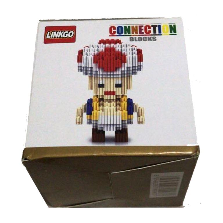Nanoblocks Super Mario Brothers Luigi Yoshi Toad, Hobbies & Toys, Toys ...