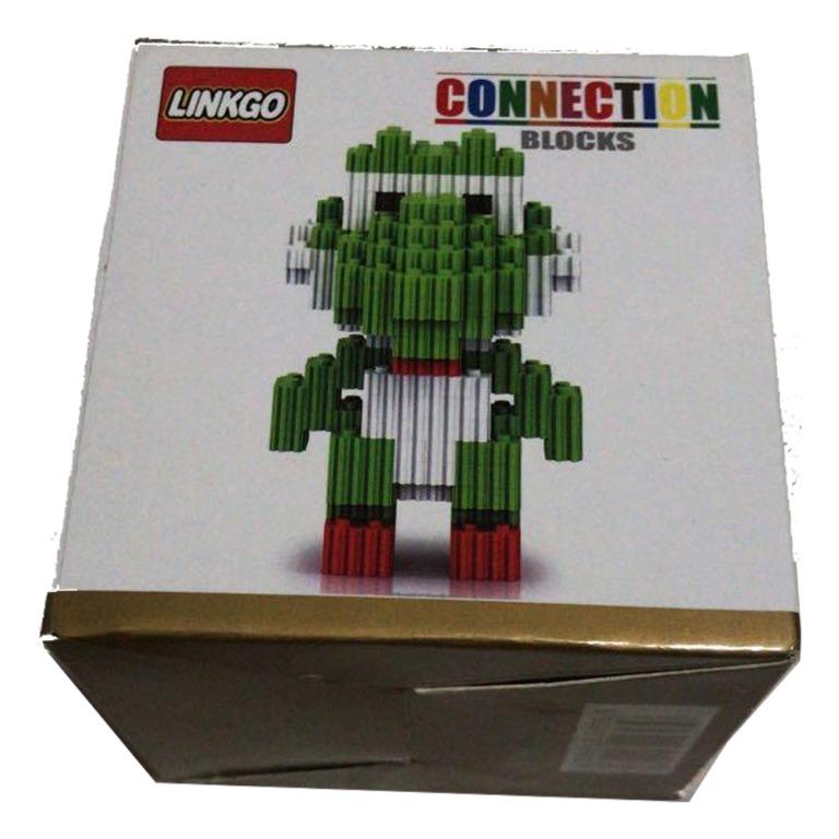 Nanoblocks Super Mario Brothers Luigi Yoshi Toad, Hobbies & Toys, Toys ...