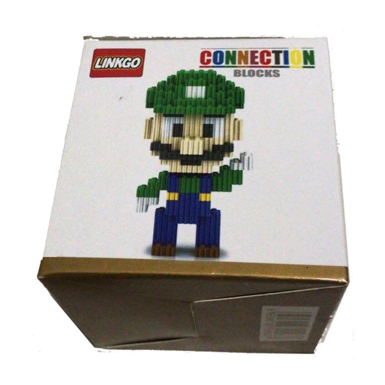Nanoblocks Super Mario Brothers Luigi Yoshi Toad, Hobbies & Toys, Toys ...