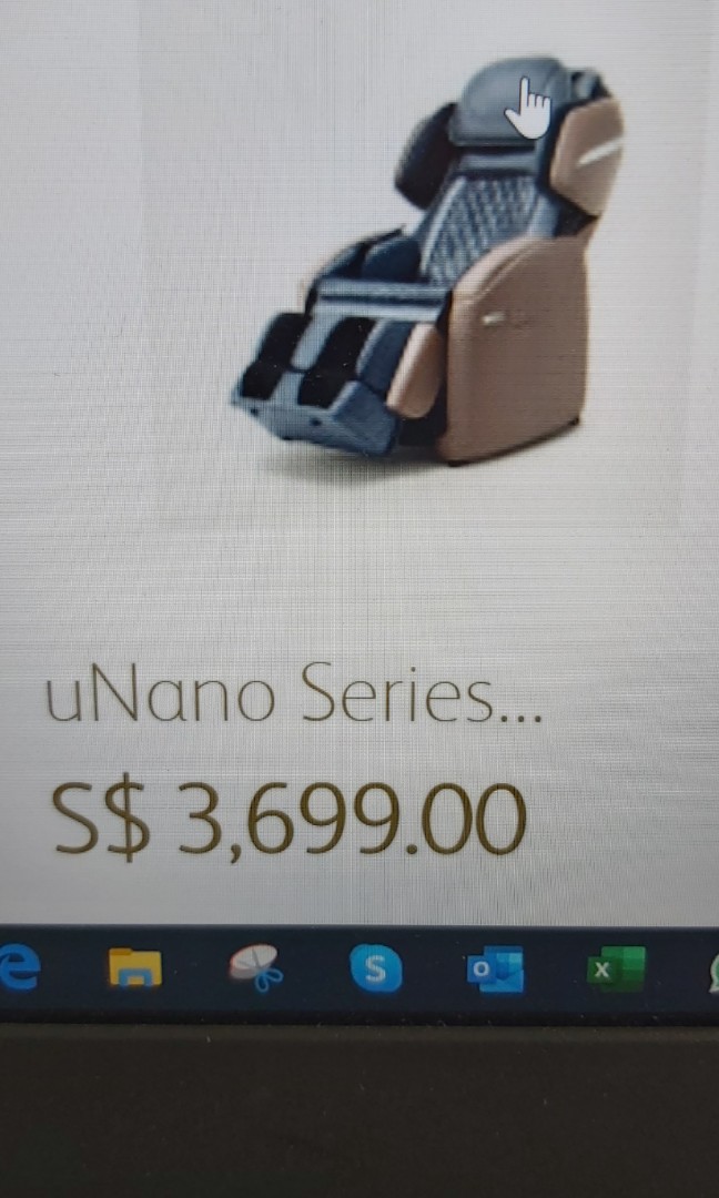 Osim Unano Series Massage Chair, Furniture & Home Living, Home ...