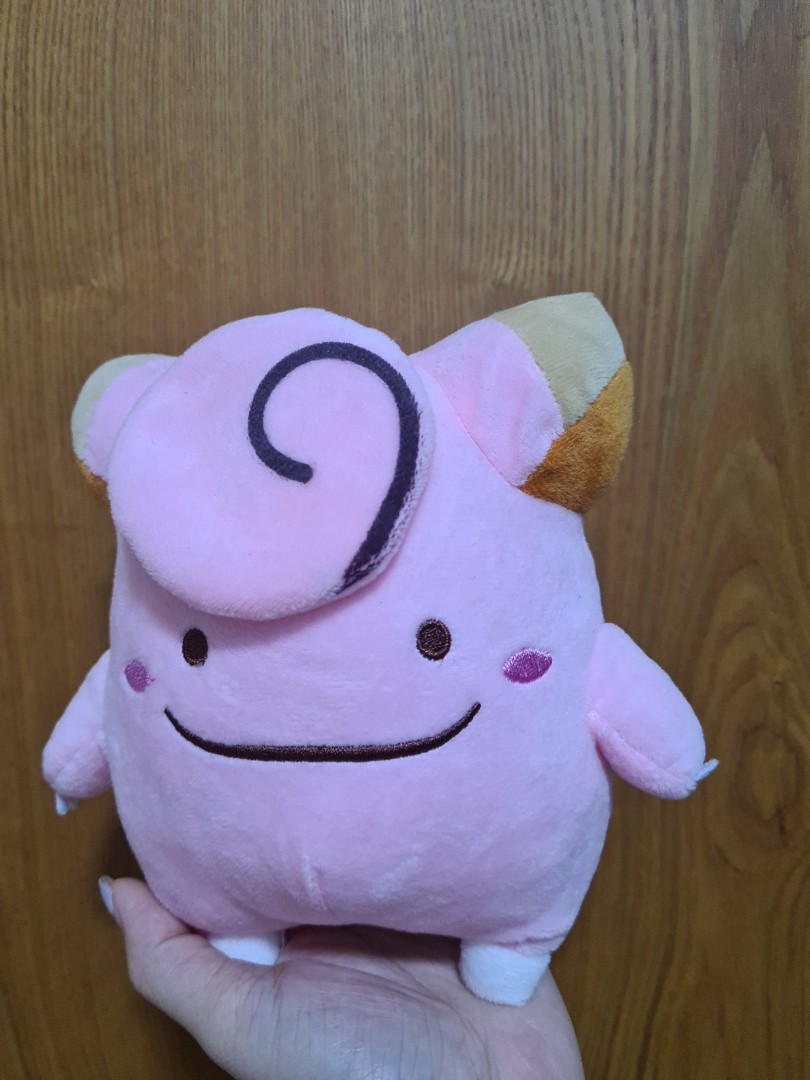 Pokemon Soft toy Clefairy, Hobbies & Toys, Toys & Games on Carousell
