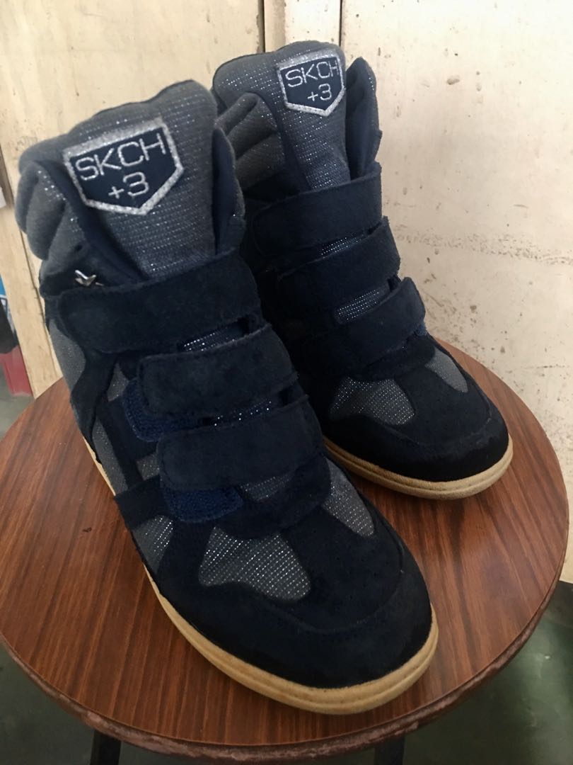 REPRICED SKCH +3 Hidden Wedge by Skechers, Women's Fashion, Footwear ...
