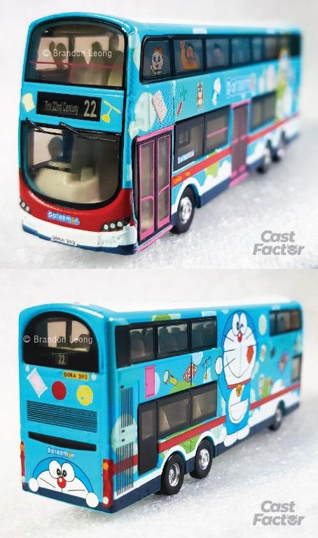 TINY Doraemon Series - Diecast Doraemon HK B9TL Double Decker Bus ...