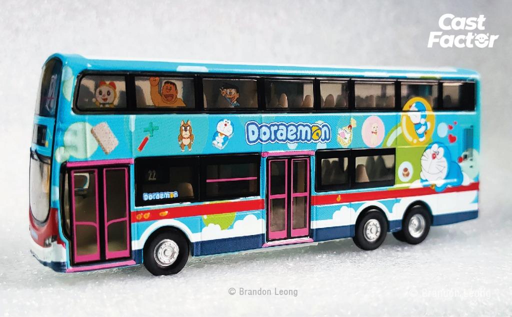 TINY Doraemon Series - Diecast Doraemon HK B9TL Double Decker Bus ...