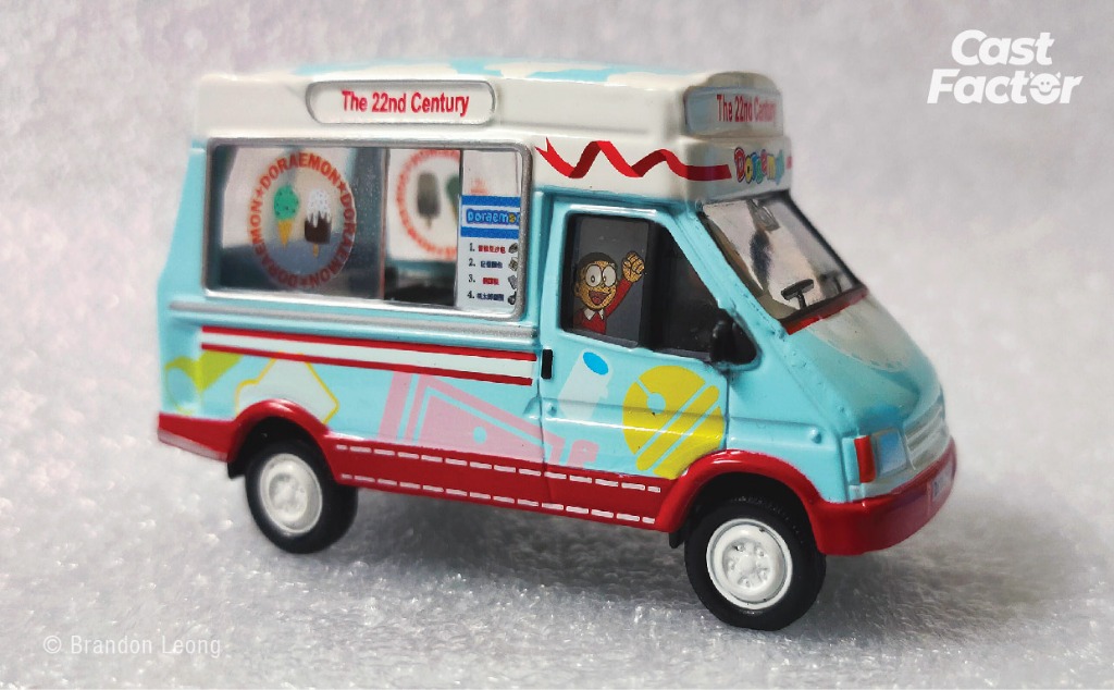 TINY Doraemon Series - Diecast Doraemon Ice Cream Van, Hobbies & Toys ...