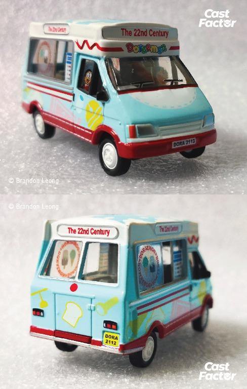 TINY Doraemon Series - Diecast Doraemon Ice Cream Van, Hobbies & Toys ...