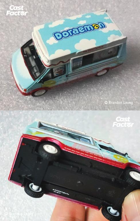 TINY Doraemon Series - Diecast Doraemon Ice Cream Van, Hobbies & Toys ...