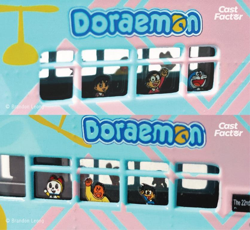 TINY Doraemon Series - Diecast Doraemon Themed Hong Kong Tram, Hobbies ...