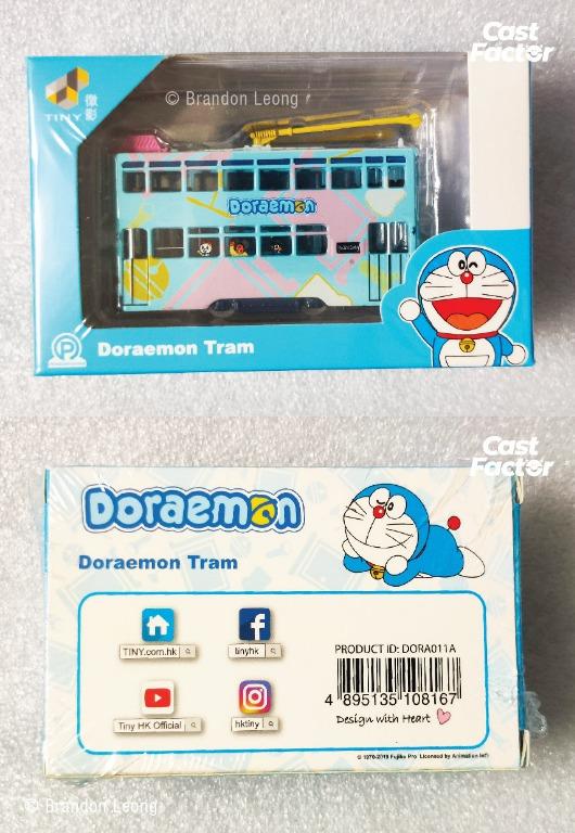 TINY Doraemon Series - Diecast Doraemon Themed Hong Kong Tram, Hobbies ...