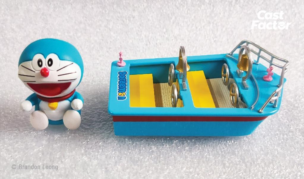TINY Doraemon Series - Doraemon Ding-Dong Boat (with Figure), Hobbies ...