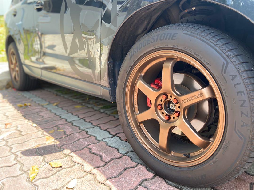 18” Prodrive Rims (including Alenza tyres), Car Accessories, Tyres ...