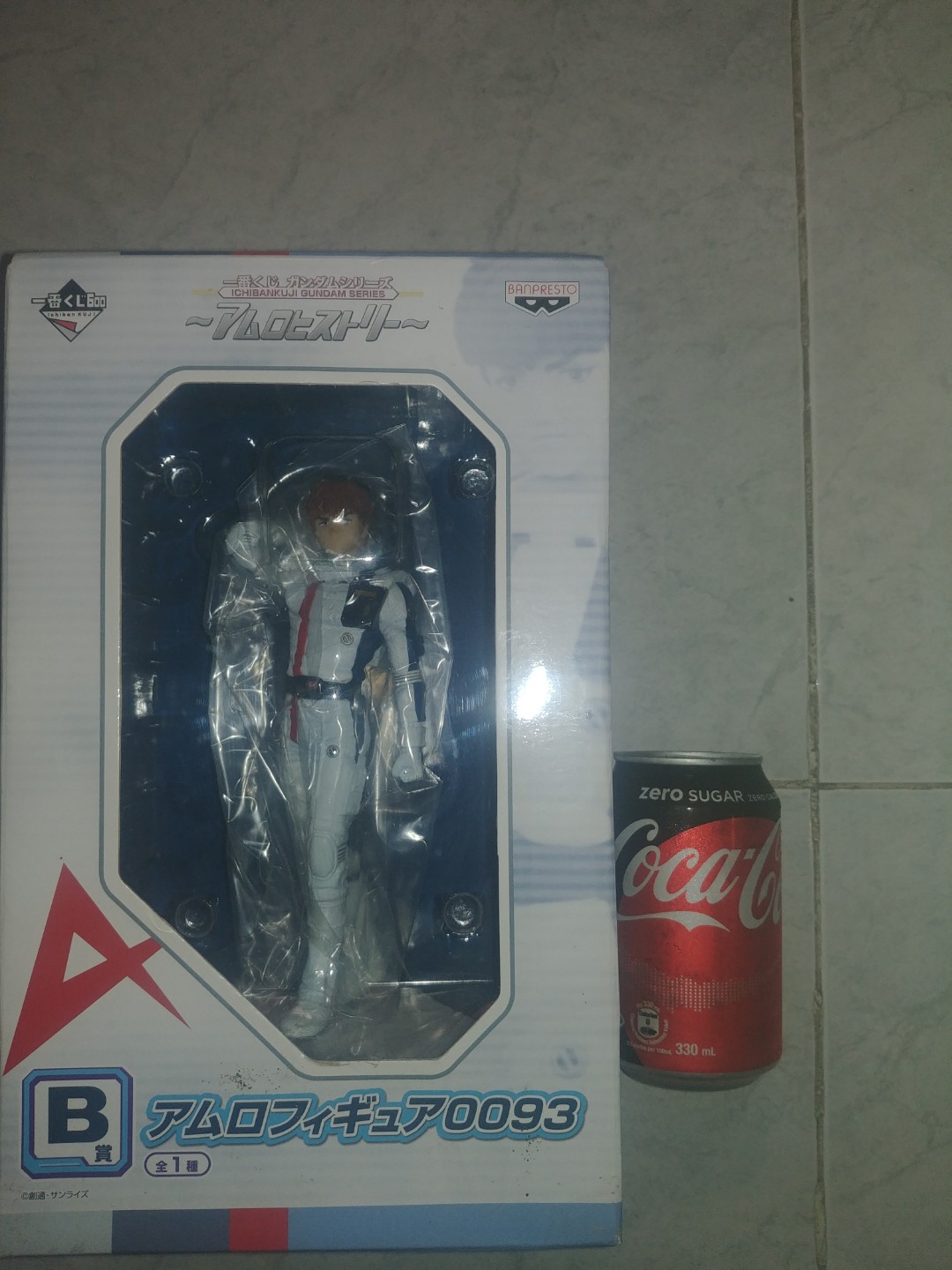全新ㄧ番賞 B賞 機動戰士 高達人物 U.C.0093 AMURO RAY 啊寶, 興趣及遊戲, 玩具 & 遊戲類 - Carousell