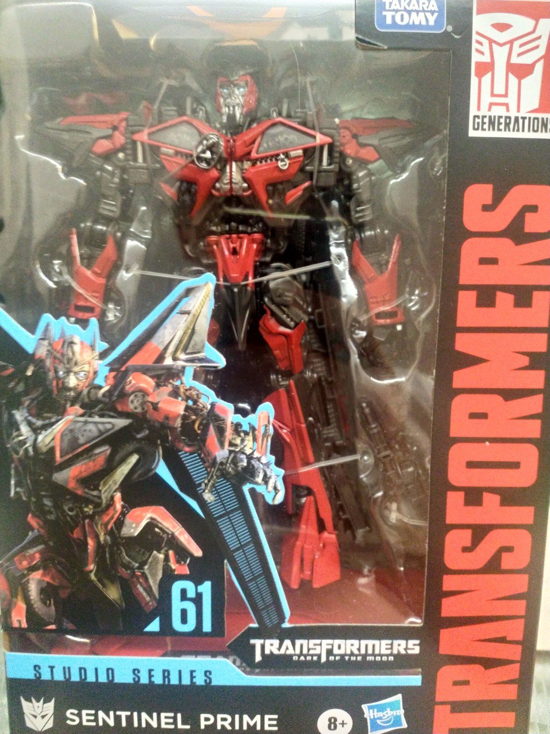 全新 變形金剛 transformers studio series ss61 辛特龍 sentinel prime, 興趣及遊戲, 玩具 ...