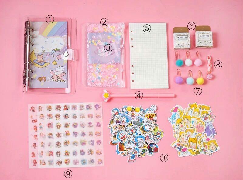 [SET] a6 ring binder bullet journal !!, Hobbies & Toys, Stationery ...