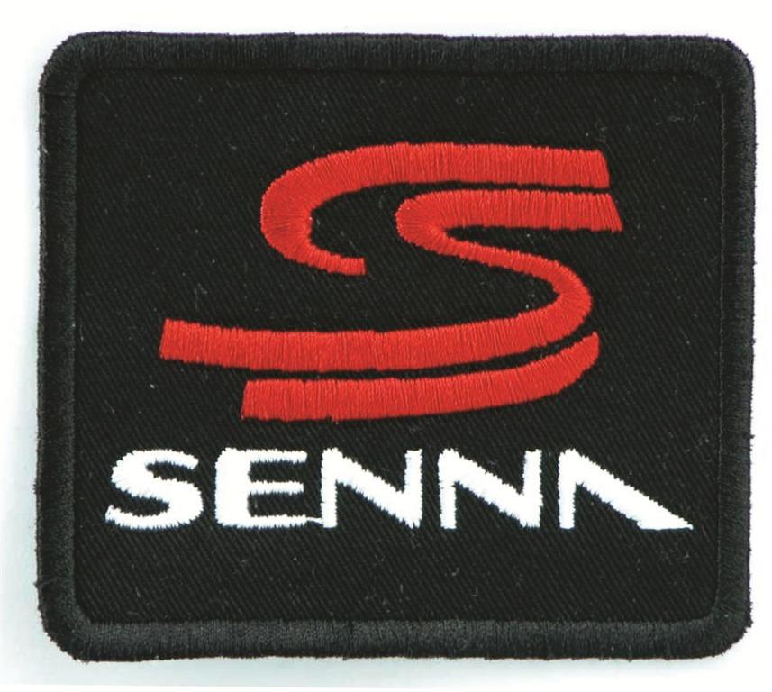 Ayrton Senna Tag Heuer Embroidered Cloth Patch (Choose 1 ), Hobbies ...