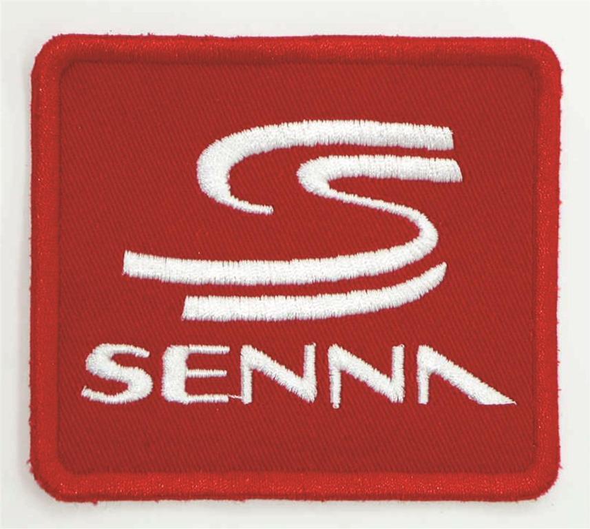 Ayrton Senna Tag Heuer Embroidered Cloth Patch (Choose 1 ), Hobbies ...