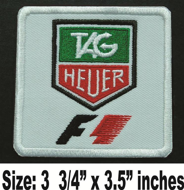 Ayrton Senna Tag Heuer Embroidered Cloth Patch (Choose 1 ), Hobbies ...