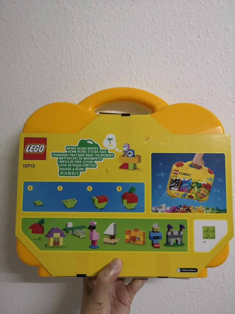 Creative Suitcase Briefcase Lego Classic suit brief case box container ...