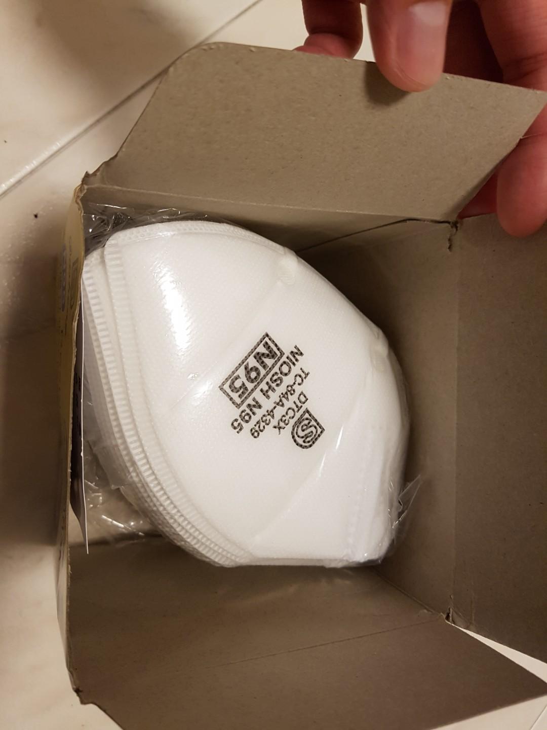 DaSheng DTC3X N95 Respirator (NIOSH N95), Health & Nutrition, Face ...