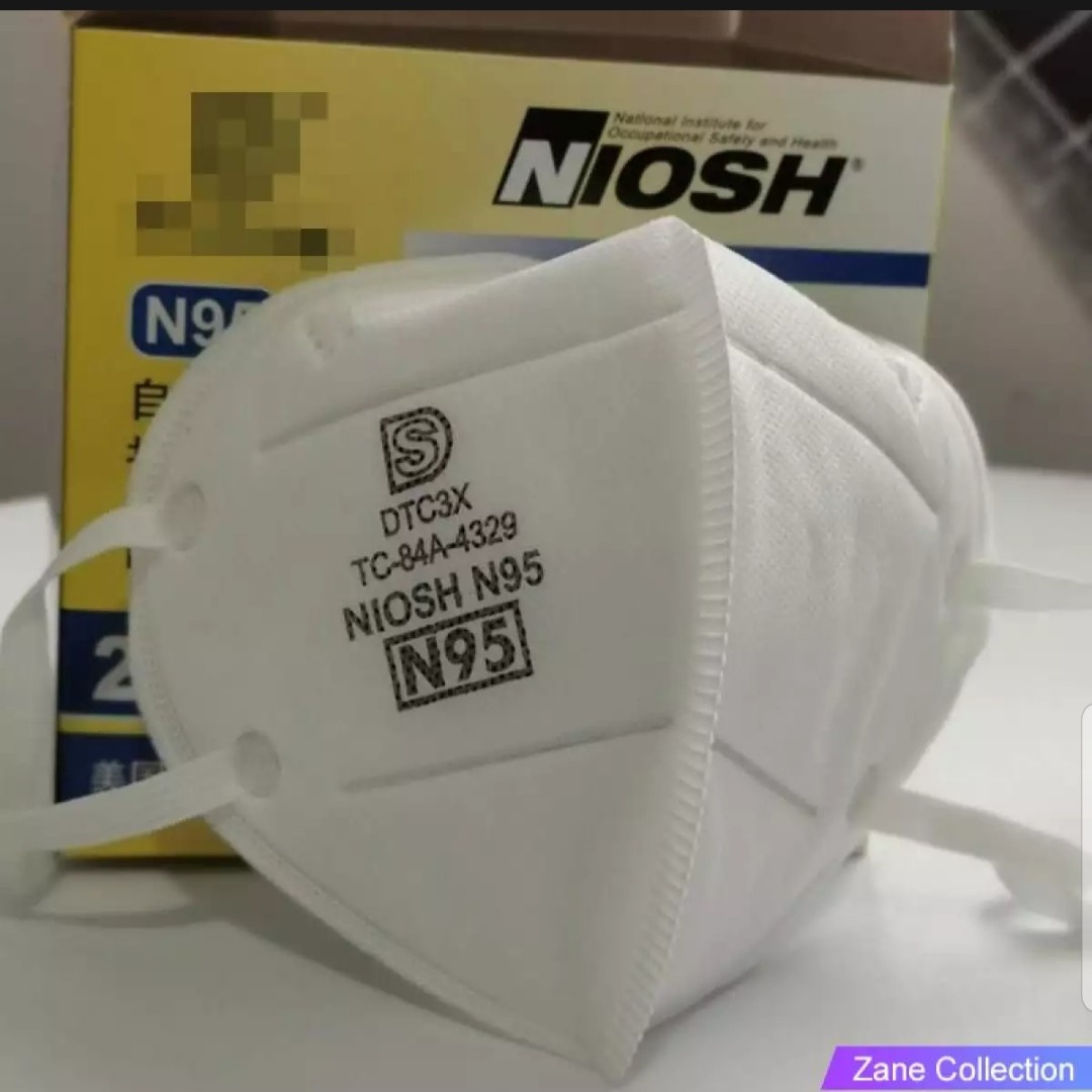 DaSheng DTC3X N95 Respirator (NIOSH N95), Health & Nutrition, Face Masks & Face Shields on Carousell