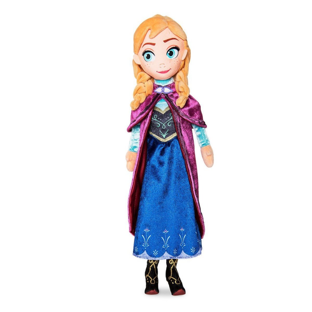 Disney Store Disney Princess Anna Plush Doll -- Frozen -- 19"H, 興趣及遊戲 ...
