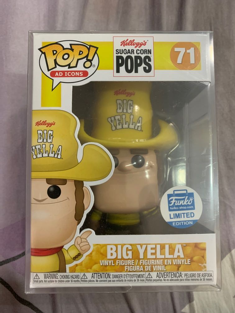 Funko Pop! Big Yella, Hobbies & Toys, Toys & Games on Carousell