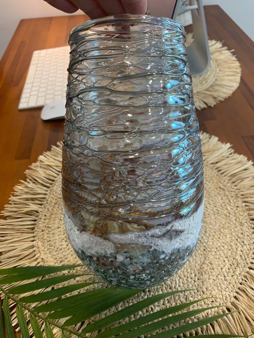 Hooga Glass Vase, Furniture & Home Living, Home Decor, Vases ...