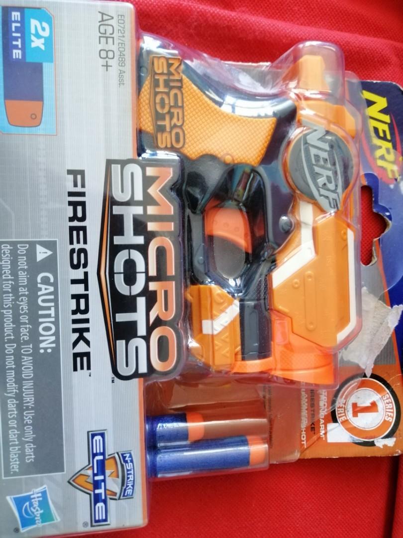 Nerf gun (micro shot), Hobbies & Toys, Toys & Games on Carousell