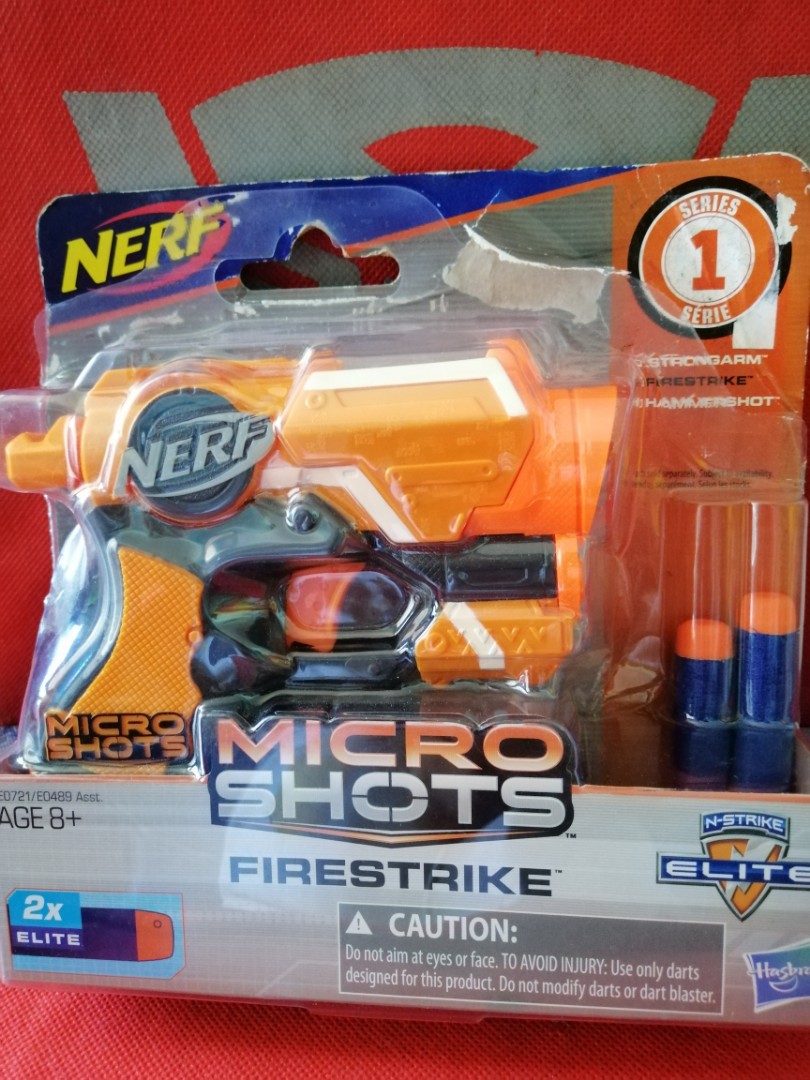 Nerf gun (micro shot), Hobbies & Toys, Toys & Games on Carousell