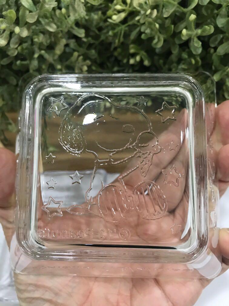 Peanuts Snoopy glass bowl x 2, Furniture & Home Living, Kitchenware ...