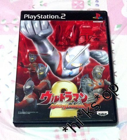Play Station 2(PS2) 超好玩 Ultraman Fighting Evolution 2 奧特曼 鹹蛋超人 咸蛋超人 咸旦超人 戰鬥革命2, 電子遊戲, 電子遊戲 ...