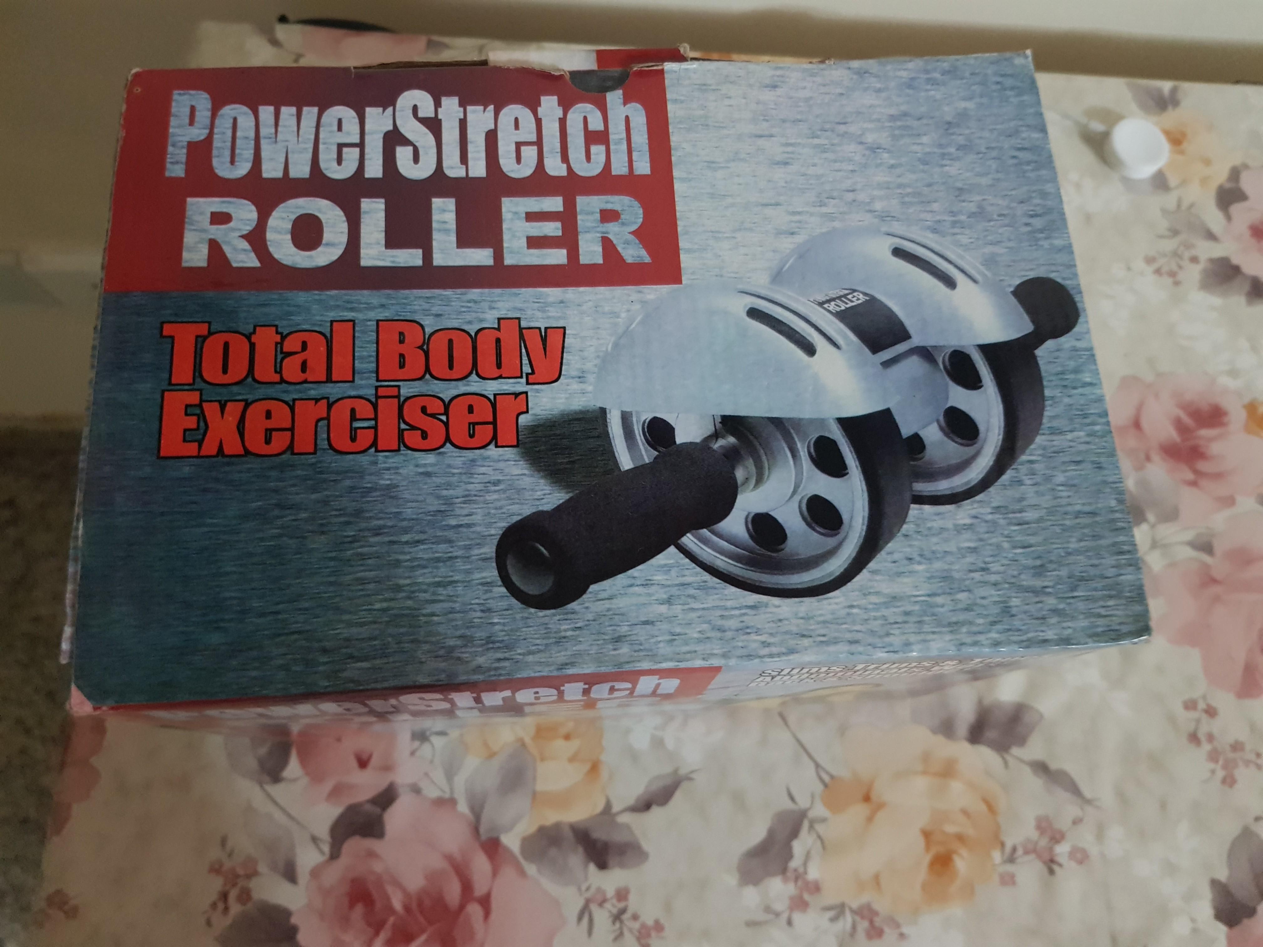Power stretch roller, Sports Equipment, Exercise & Fitness, Toning ...