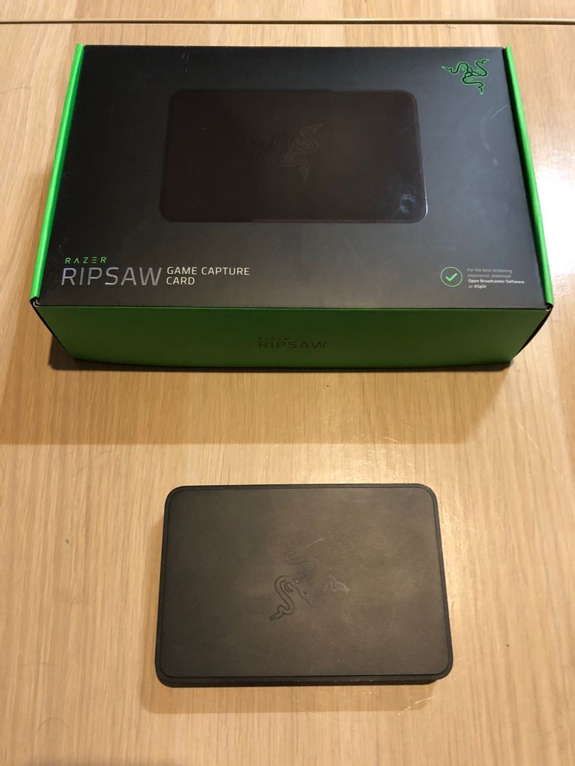 Razer Ripsaw capture card 影像擷取卡 串流ps4 / switch / pc, 攝影器材, 攝錄機 - Carousell