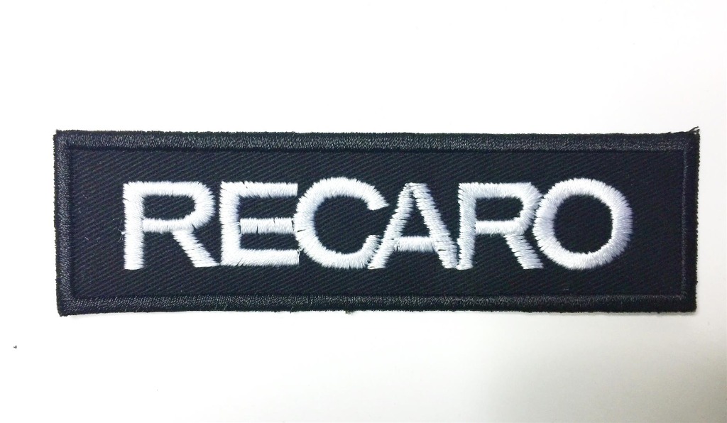 Recaro Seats Racing Embroidered Cloth Patch, Hobbies & Toys, Stationary ...