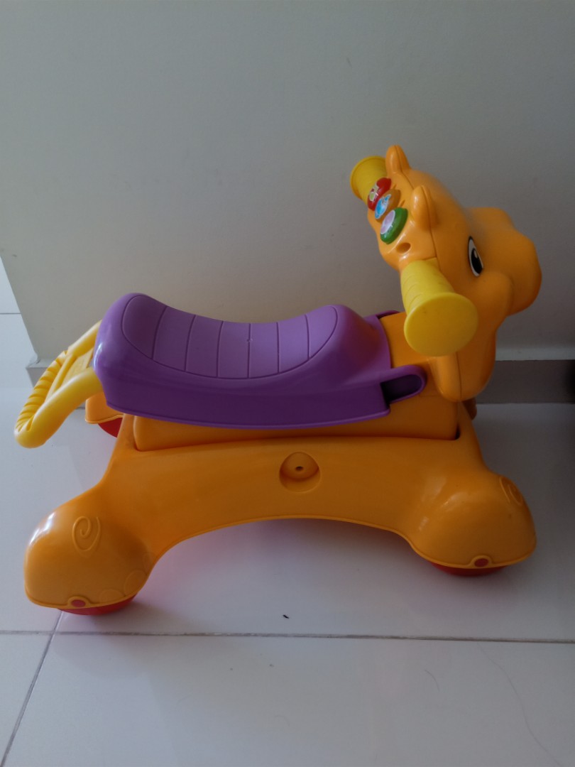 Ride,rock n stride hippo, Babies & Kids, Infant Playtime on Carousell