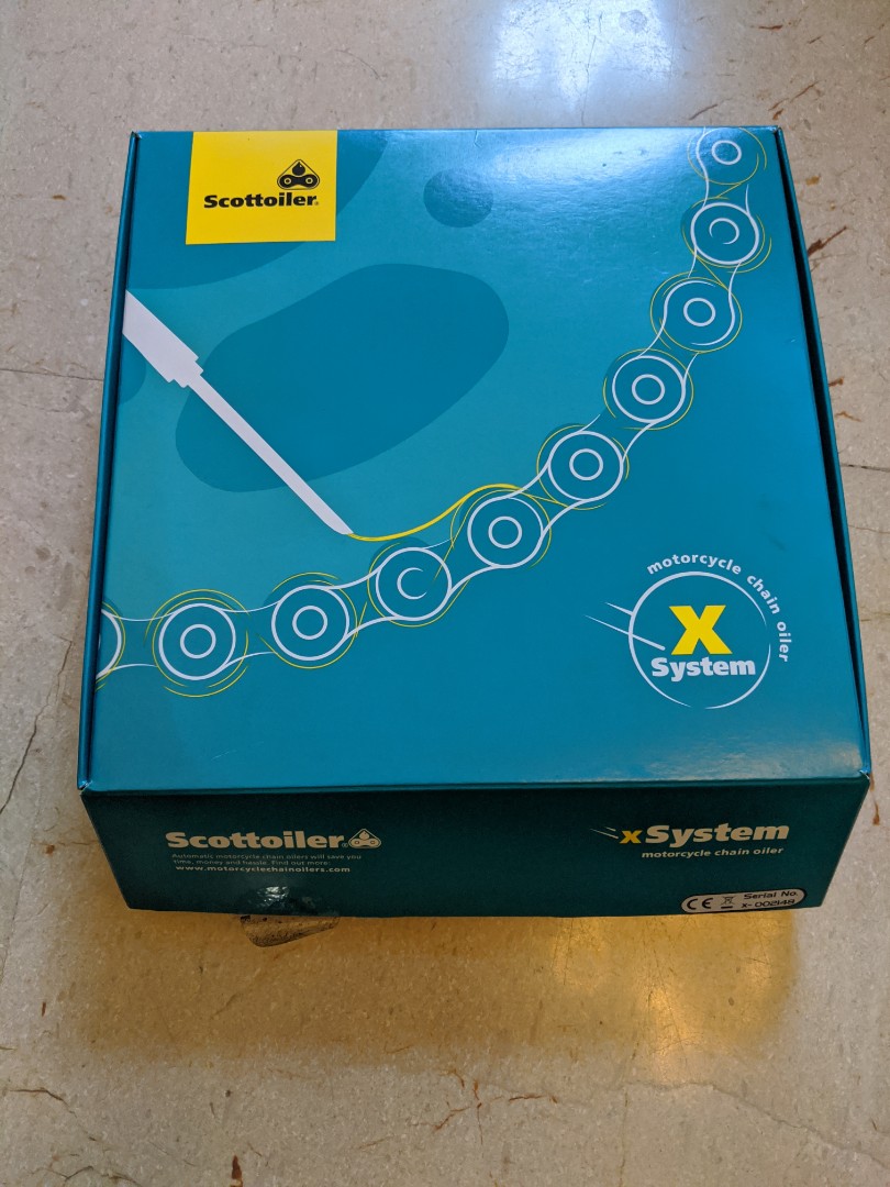 Scottoiler X system, Motorcycles, Motorcycle Accessories on Carousell