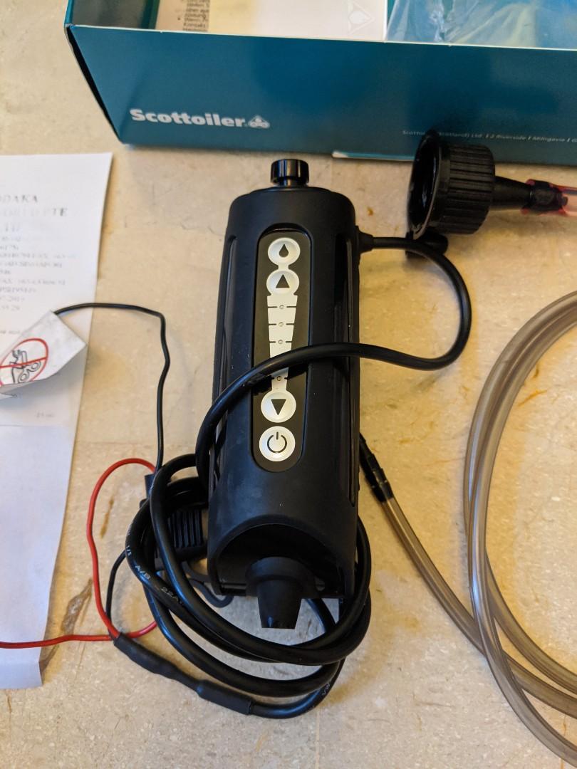 Scottoiler X system, Motorcycles, Motorcycle Accessories on Carousell