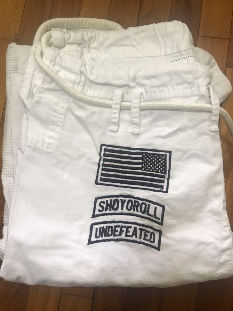 Shoyoroll x undefeated bjj gi a1, Sports Equipment, Sports & Games ...