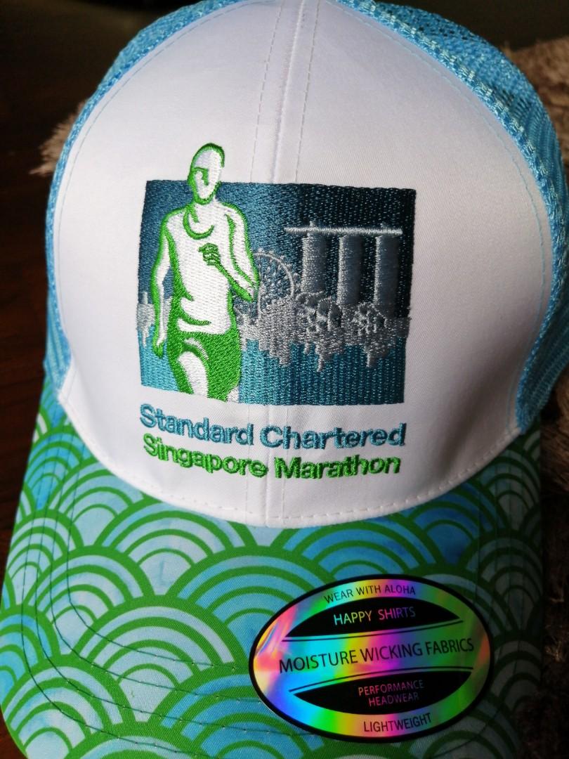 PRICE DROP: Standard Chartered Marathon Singapore Cap, Men's Fashion ...