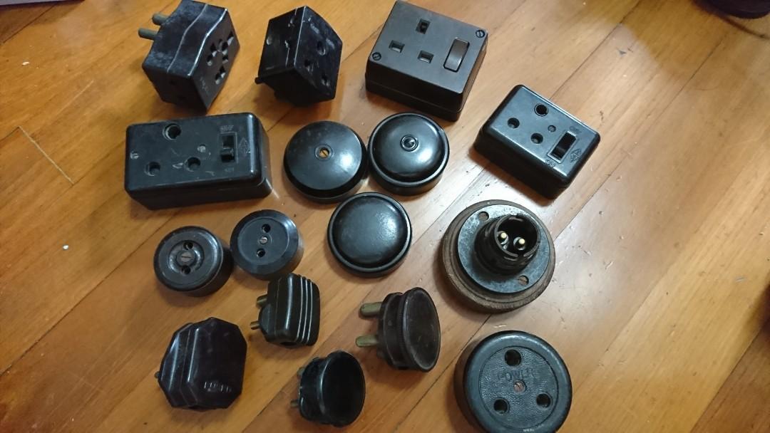 Vintage bakelite switches, Hobbies & Toys, Memorabilia & Collectibles ...