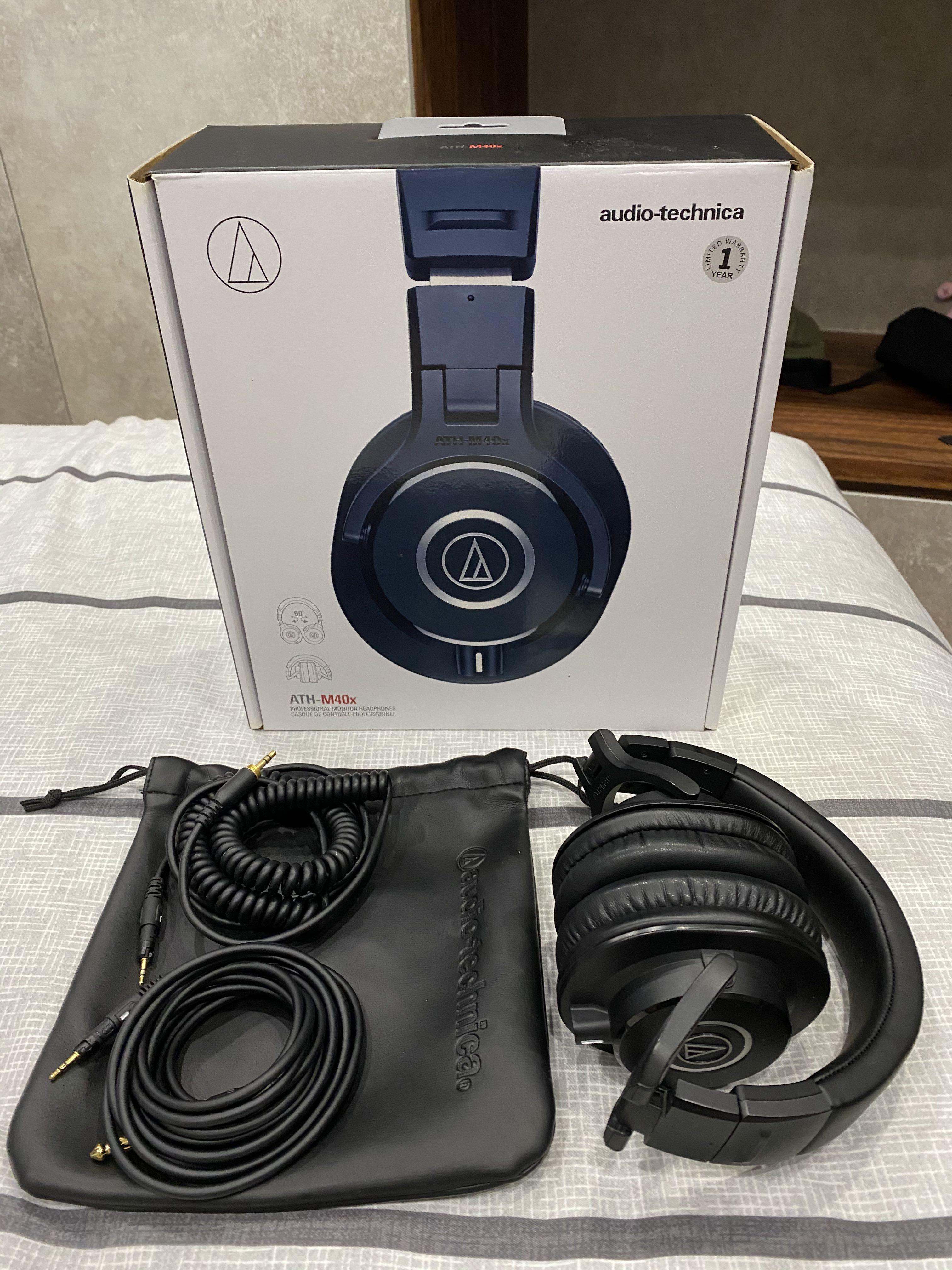 Audio Technica ATH-M40x, Audio, Other Audio Equipment on Carousell
