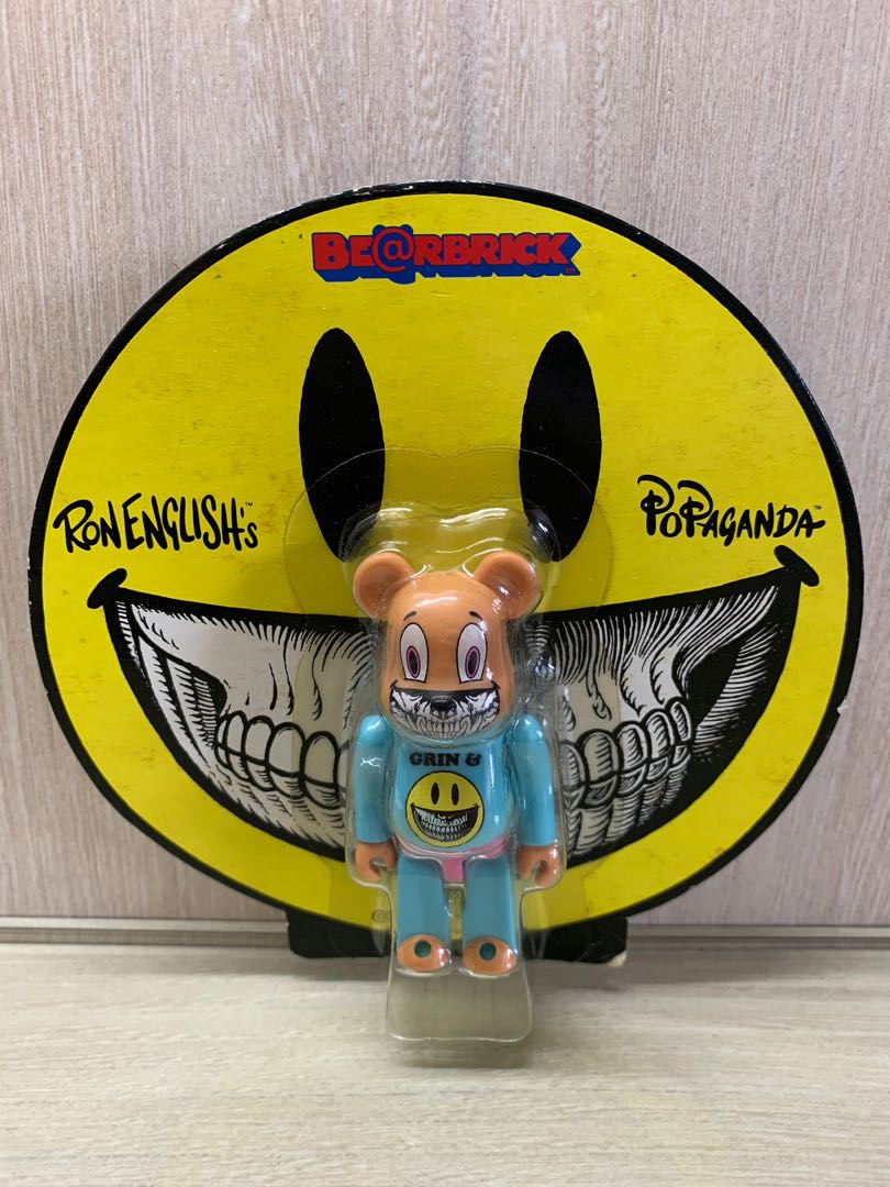 Bearbrick 100% Ron English 全新 絕版 收藏, 興趣及遊戲, 玩具 & 遊戲類 - Carousell