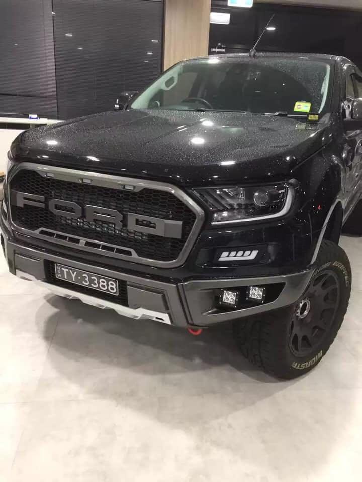 Black Licensed Ford Raptor Rechargeable Ride On Car SUV 2 Seater Truck ...