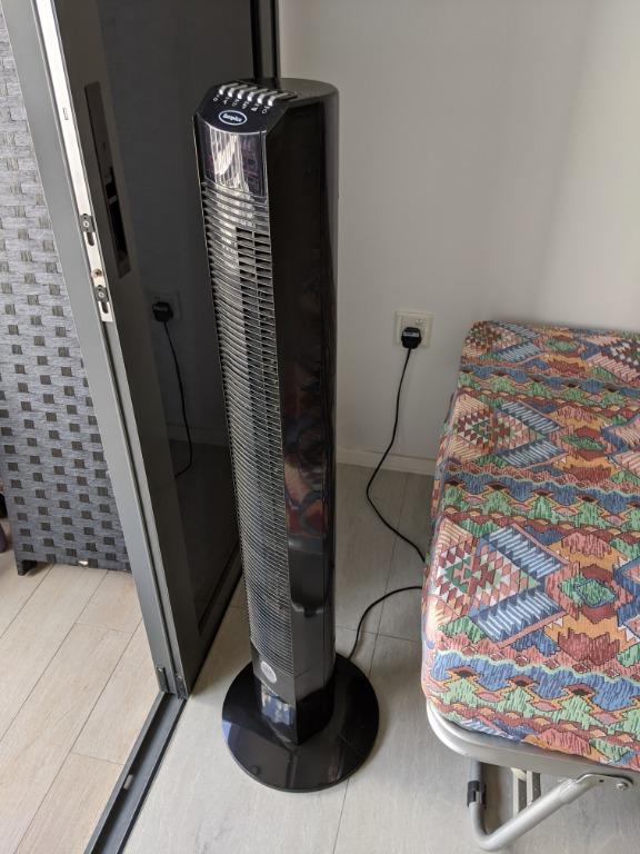 EuropAce ETF 1129 Tower Fan with Remote, Furniture & Home Living ...