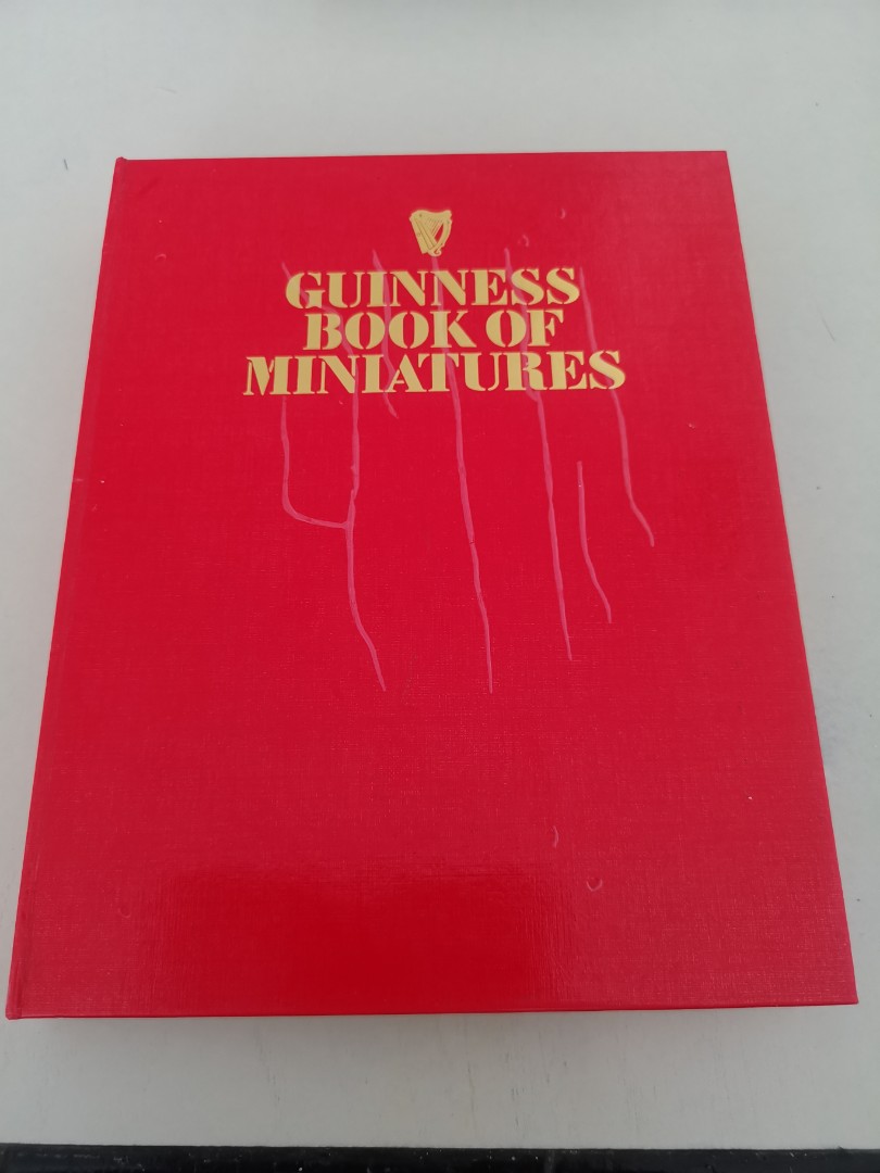 Guinness Book of Miniatures., Vintage & Collectibles, Vintage ...