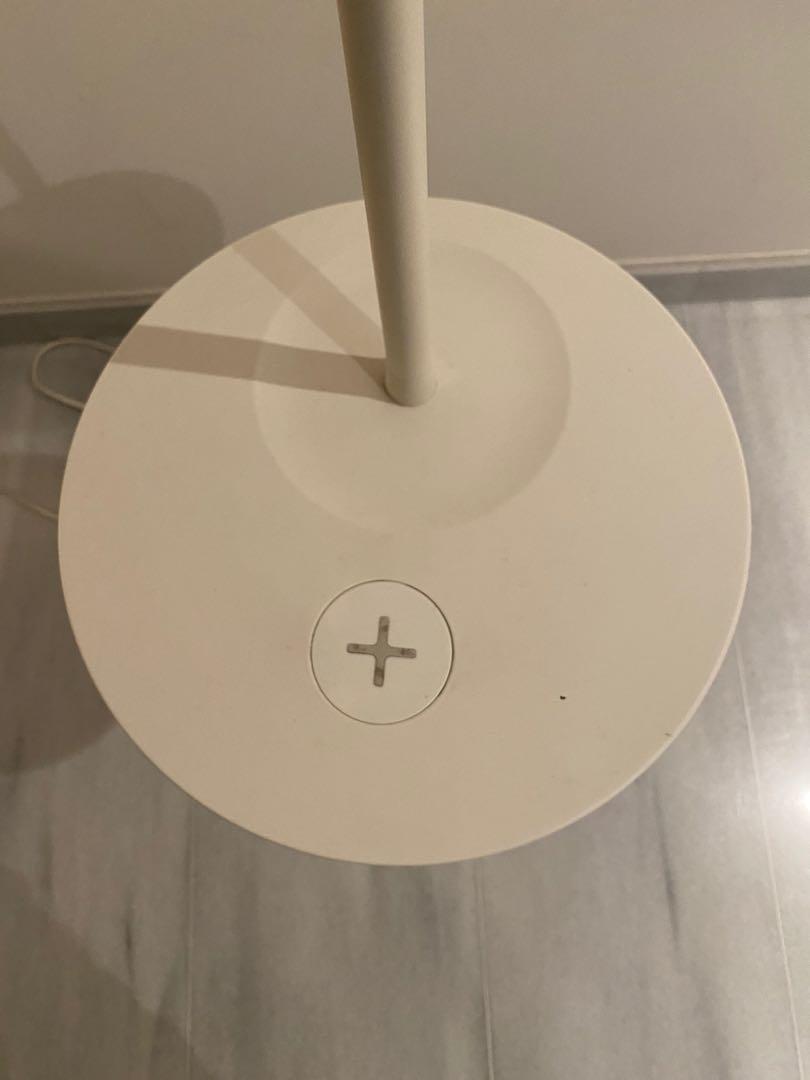 Ikea Floor Standing Lamp with Wireless Charging, Furniture & Home ...
