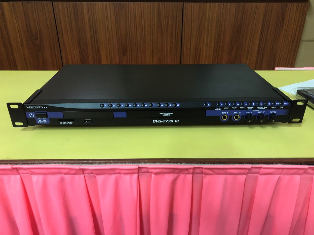 Karaoke rack DVD Player, Audio, Portable Music Players on Carousell