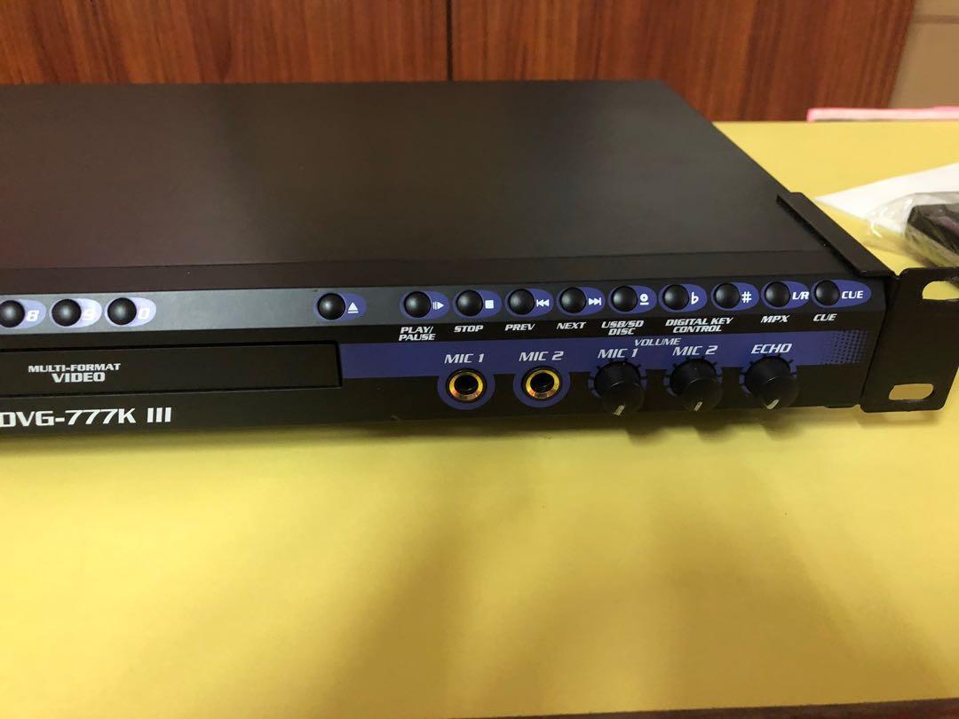Karaoke rack DVD Player, Audio, Portable Music Players on Carousell