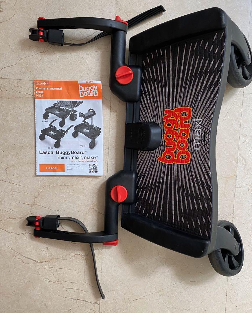 Lascal Buggy Board Maxi for all prams, Babies & Kids, Going Out, Car ...